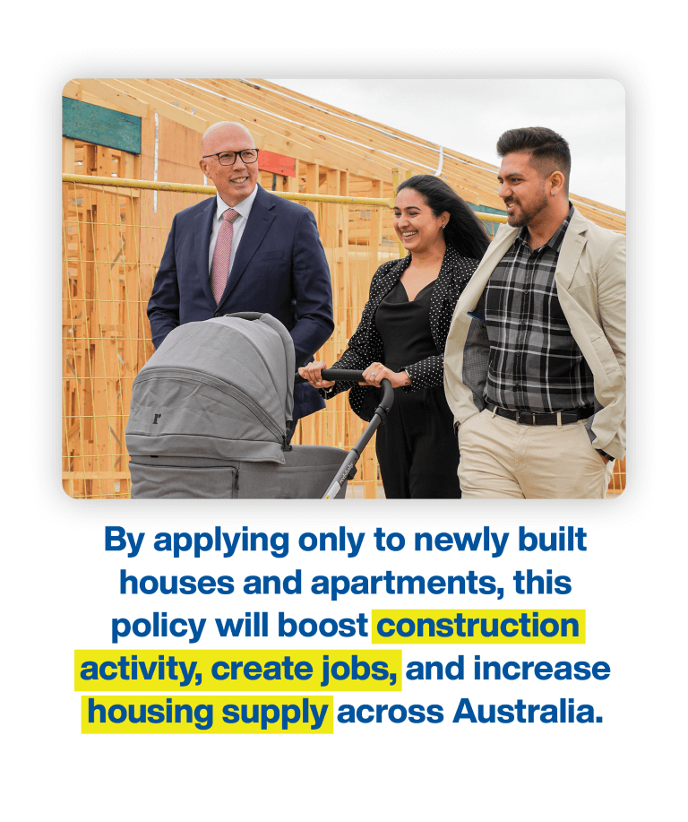 More Affordable Homes - Liberal Party of Australia